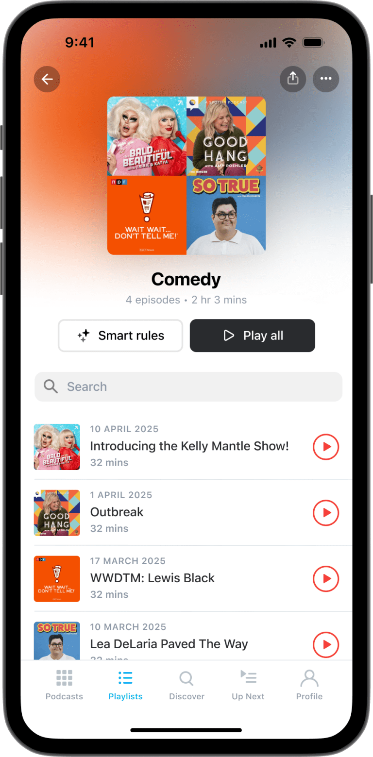 Playlists: A New Way to Organize Your Listening – Pocket Casts Blog