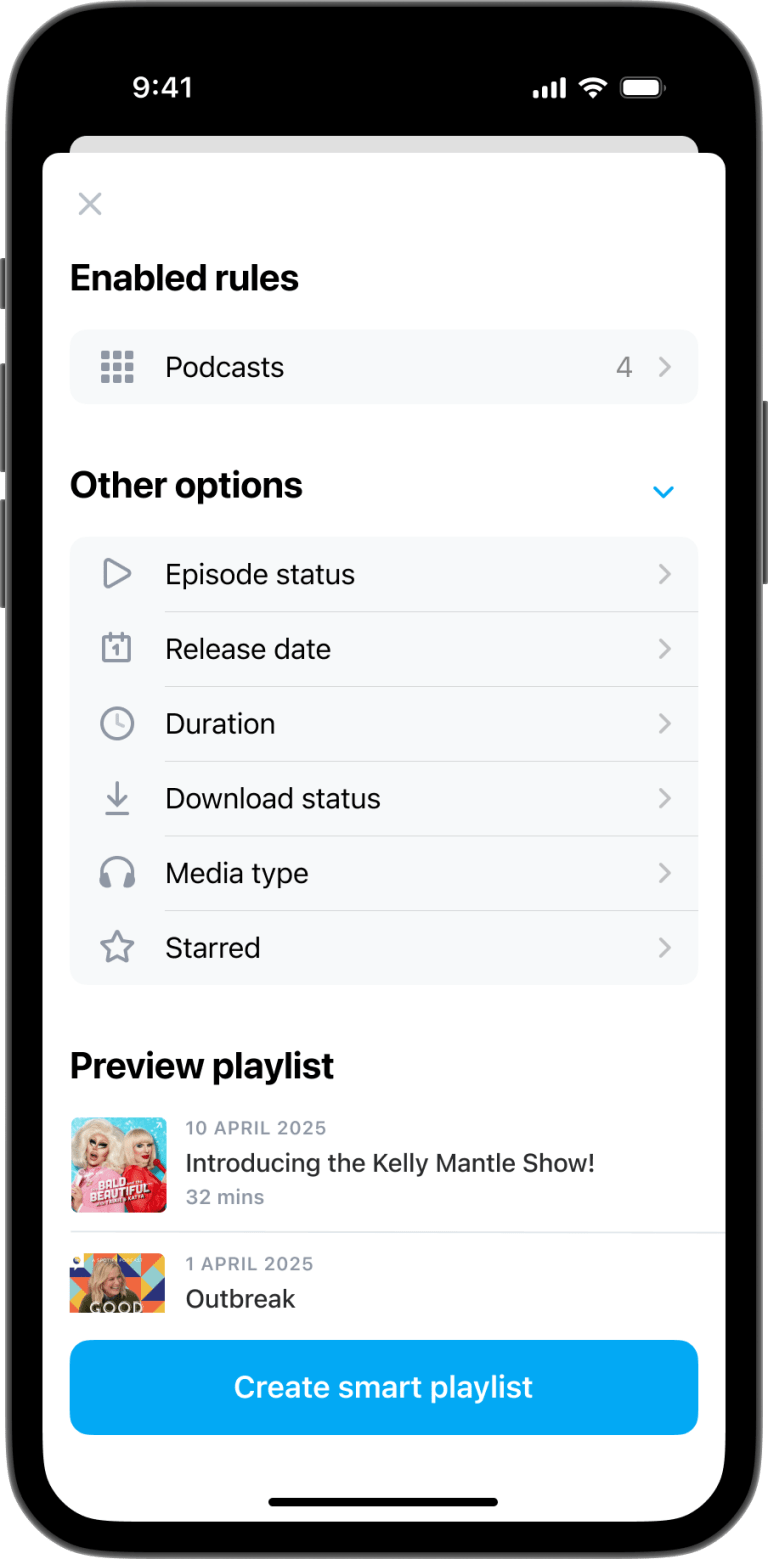 Playlists: A New Way to Organize Your Listening – Pocket Casts Blog